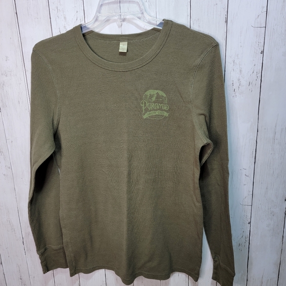 Alternative Apparel | Shirts | Pyramid Snow Cap Beer Logo Mens Olive ...